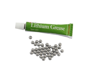 Laakerinkuula pakkaus, 3/16" 36kpl+rasva | Polkupyörä Etappi